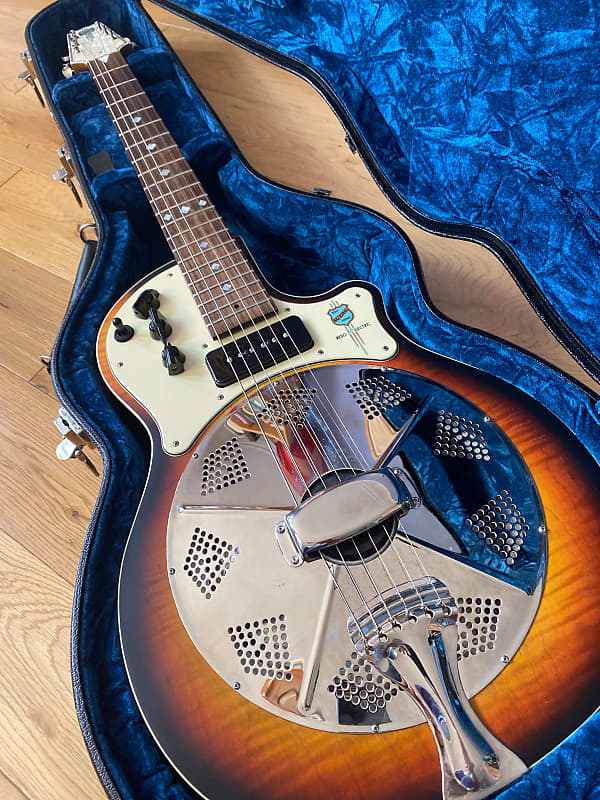 National Guitars Resoelectric Electric Resonator - Sunburst | Reverb