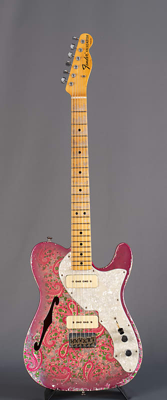 Fender Greg Fessler Masterbuilt Telecaster Thinline Relic | Reverb