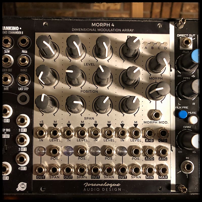 Joranalogue Morph 4 - Silver | Reverb