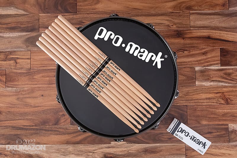 PROMARK CLASSIC FORWARD HICKORY 5A WOOD TIP DRUM STICKS 4 | Reverb