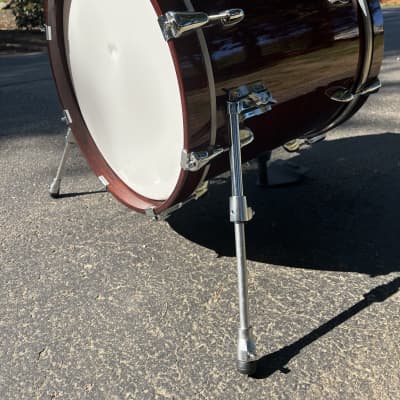 Yamaha Oak Custom 18” Bass Drum in beautiful brown Bryce | Reverb