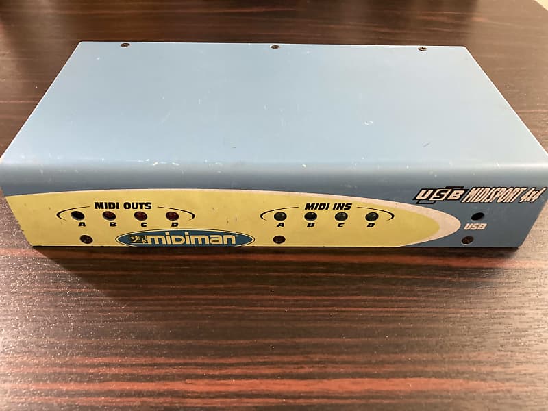 Midiman MIDISPORT 4x4 – USB MIDI Interface – Fully Working | Reverb