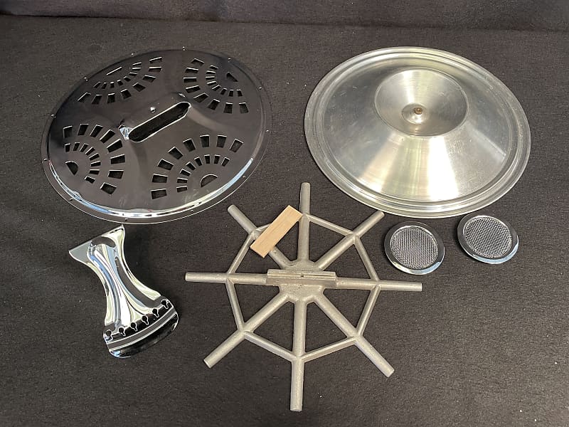Resonator Guitar Parts Set - 'Spider' Design | Reverb