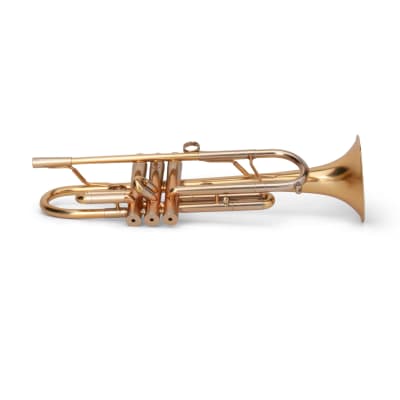 Adams A4LT Bb Trumpet - Satin Gold Lacquered | Reverb