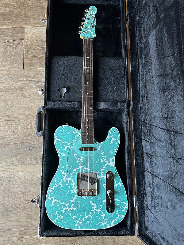 Crook Telecaster 2022 Seafoam Green White Sparkle | Reverb