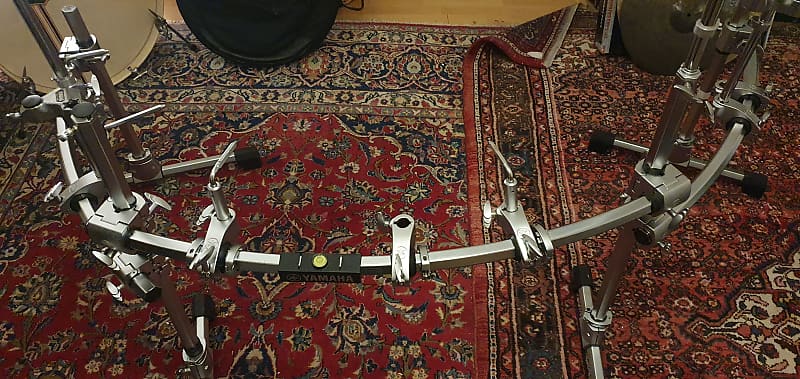 Yamaha HexRack + accessories rack drum set custom | Reverb