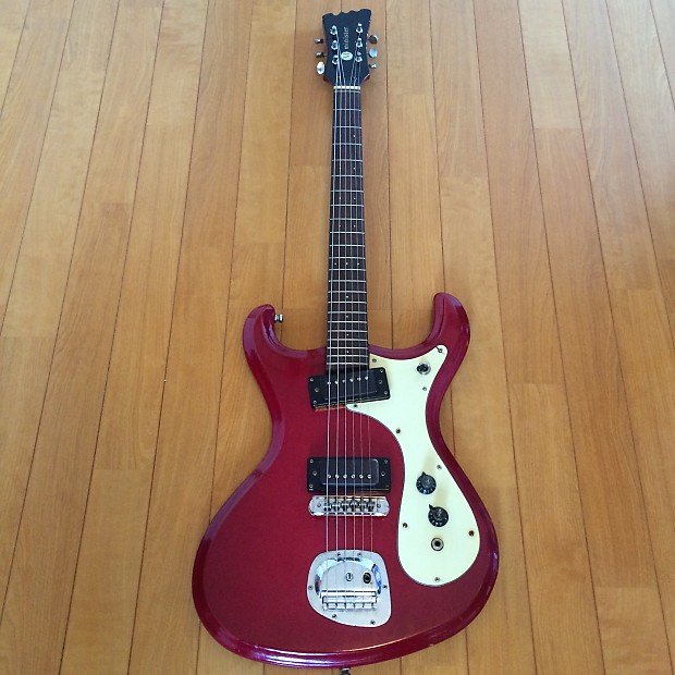 1966-69 Minister Mosrite clone / rare vintage Hi-Flyer | Reverb UK