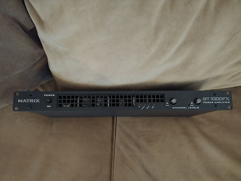 Matrix GT1000fx, 1U version, near mint condition, 1000 watts | Reverb