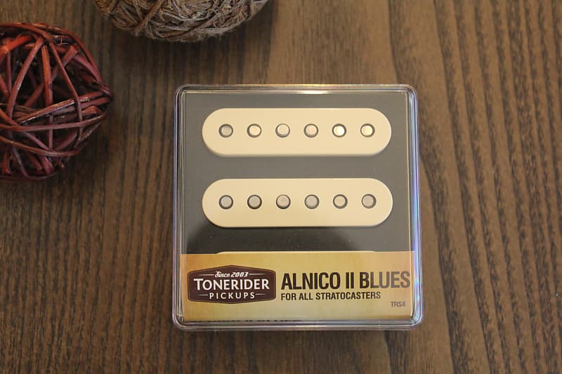 Tonerider Alnico II Blues SSS Stratocaster Pickups Set - | Reverb