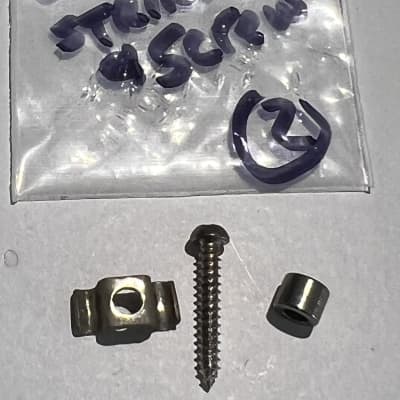 Fender Telecaster / Stratocaster string tree 1968 - Silver | Reverb