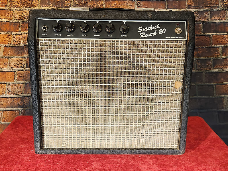 Vintage 1980s Fender Sidekick Reverb 20 1x8" Combo | Reverb
