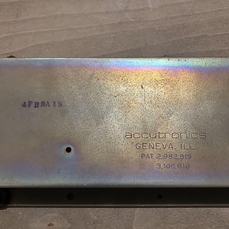 Vintage Hammond Accutronics long spring reverb tank 4FB2A1B | Reverb