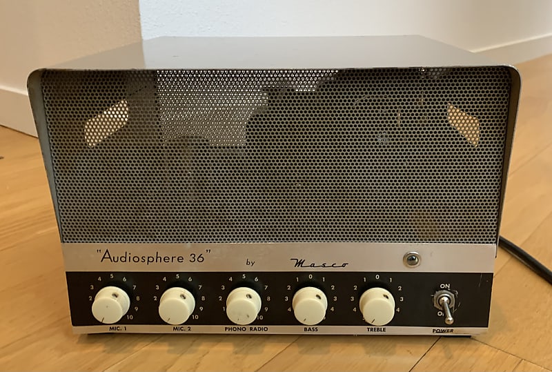 Masco Audiosphere 36 tube PA amplifier | Reverb