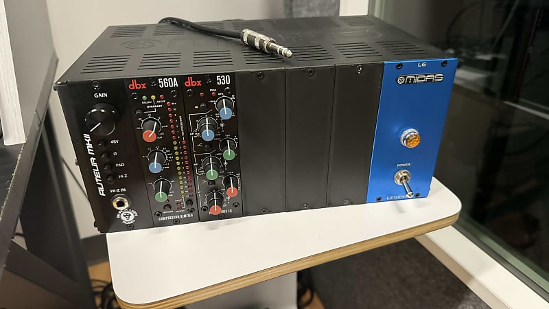 Custom 1U 500 Series Blank Panel (3D Printed) 2023 - Black | Reverb