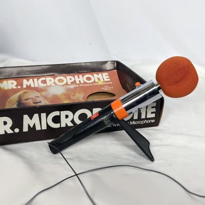 Vintage 1980 Mr. Microphone #1283 Ronco Wireless Mic in | Reverb