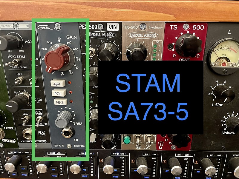 Stam Audio SA-73-5 // 500 Series Preamp // Neve 1073 clone | Reverb
