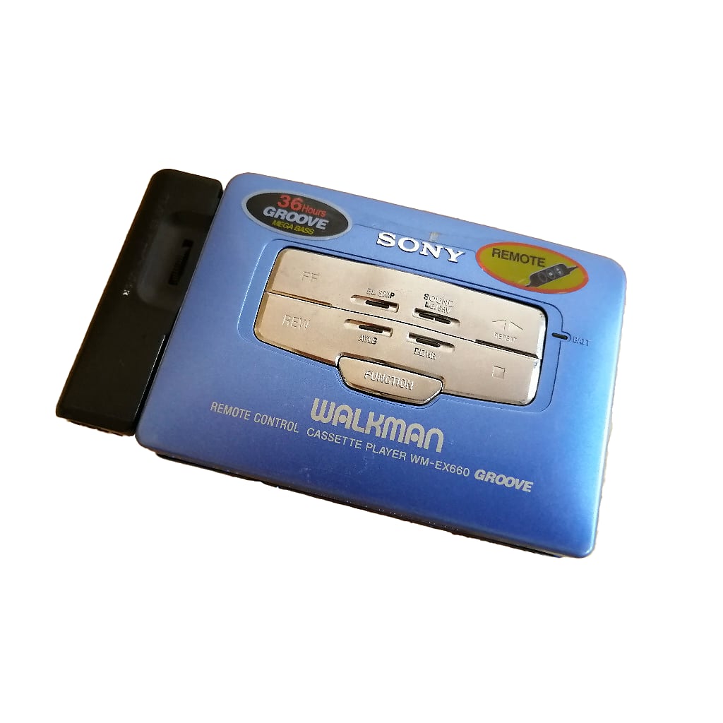 Sony WM-EX652 Walkman Portable Cassette Player (1997) | Reverb Brazil