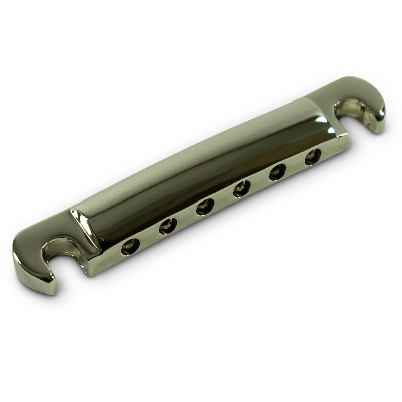 WD Aluminum Stop Tailpiece Nickel With Metric Studs | Reverb
