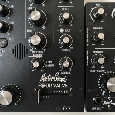 Mastersounds Four Valve MK1 Rotary DJ Mixer + FX Unit MK2 + | Reverb