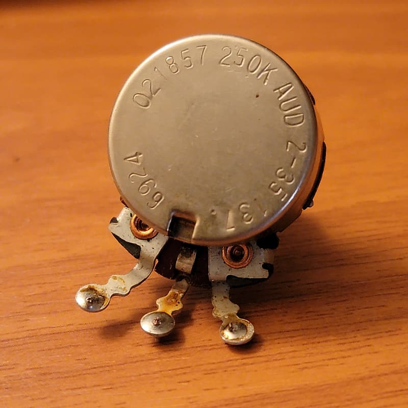 1969 CTS 250k Potentiometer For Fender/Gibson/Vintage Guitars | Reverb