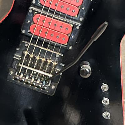 Warmoth Explorer Custom Built 1980s neck - Black | Reverb