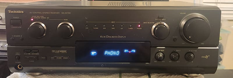 Technics Technics SA-AX 720 Receiver 80s | Reverb
