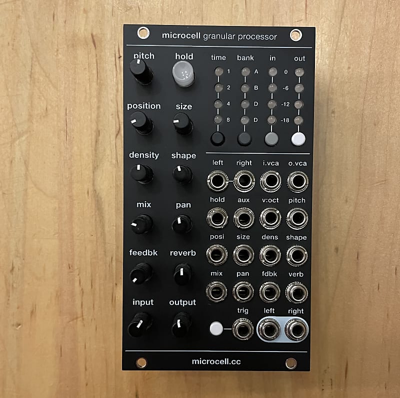 Grayscale Microcell - Black (based on Mutable Instruments | Reverb