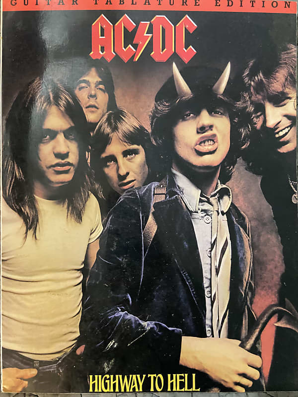 AC/DC - Highway to Hell- Guitar Tab / Tablature Book | Reverb