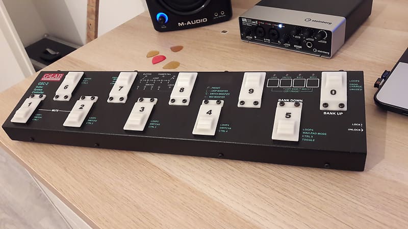 G-Lab GSC-2 midi pedal, midi looper, switcher, controller | Reverb