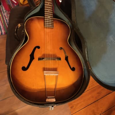 Fully Restored Harmony 1969 Broadway Archtop Guitar, Orphan | Reverb