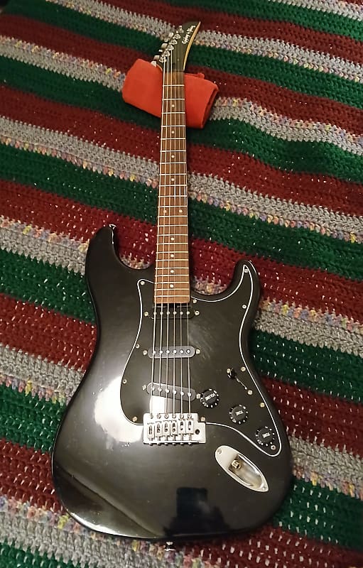 Epiphone S300 1986/7 - black | Reverb