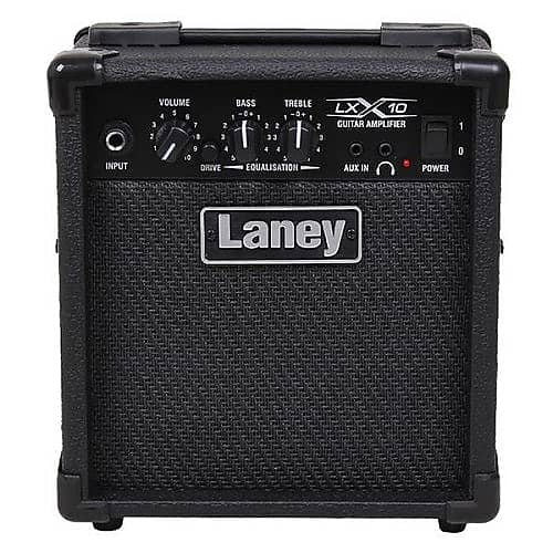 Laney LX10 LX Series 10W 1x5" Guitar Combo Amplifier - Black | Reverb