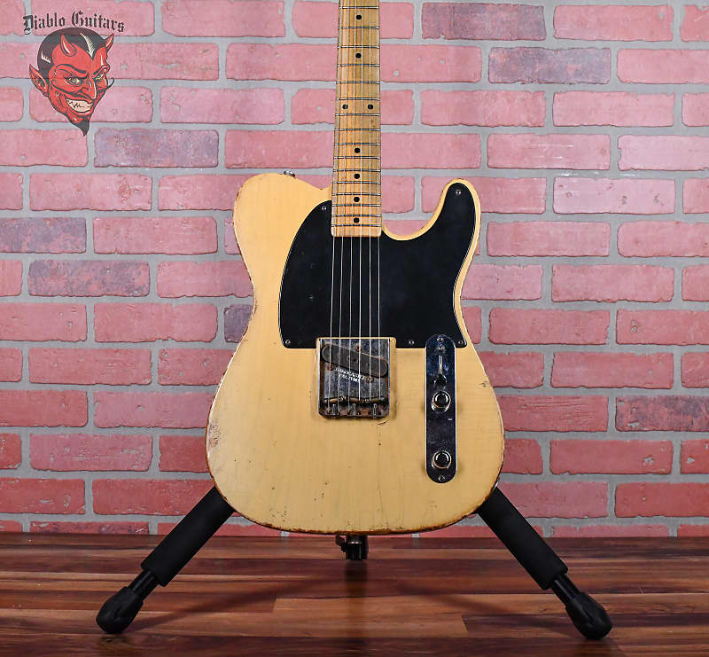 Danocaster Custom Guitars Single Cut Butterscotch Relic 2018 | Reverb