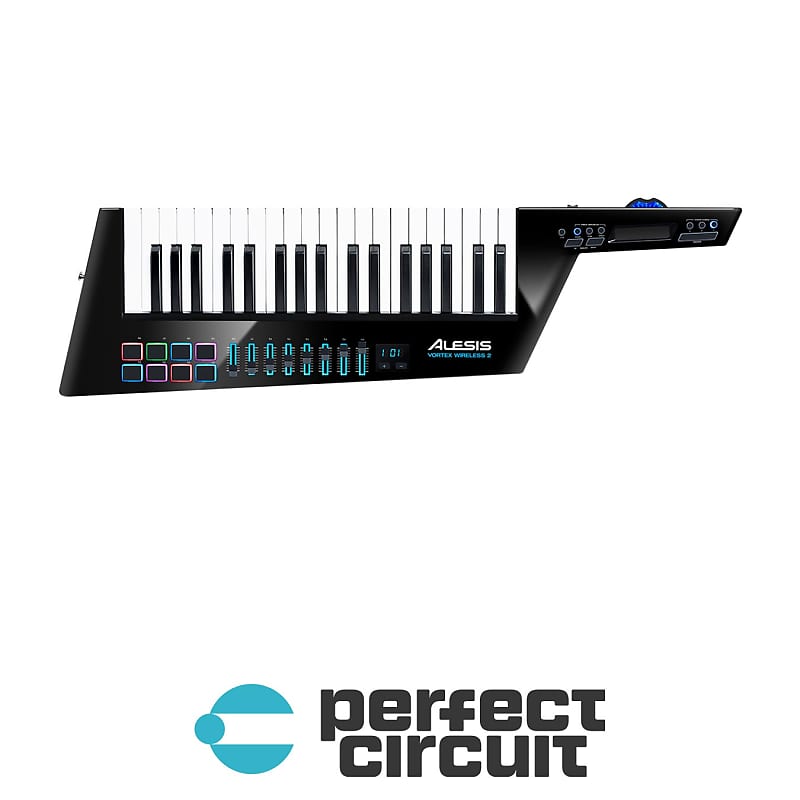 Alesis Vortex Wireless 2 37 Key Keytar Midi Controller [demo] Reverb