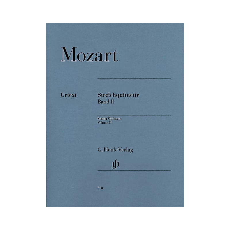 G. Henle Verlag String Quintets - Volume II (Parts) Music | Reverb