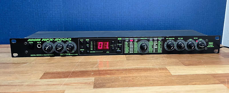 Zoom RFX-2000 Rack Mount Digital Reverb / Multi-Effect | Reverb