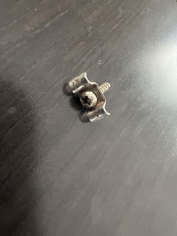 1970 Fender Telecaster string tree with screw original | Reverb