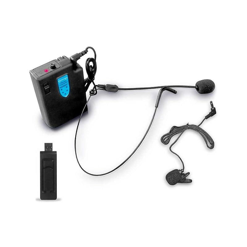 Technical Pro WMU95 Wireless Headset and Lapel Microphone | Reverb