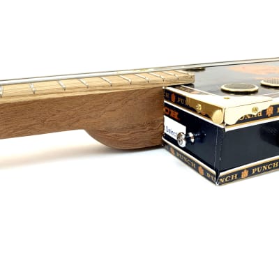 Cigar Box Bass 2 String Electro Acoustic Volume | Reverb