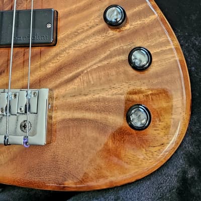 SJ Custom Guitars,CLEARENCE SALE,5 string Jazz bass, 5A Flame | Reverb