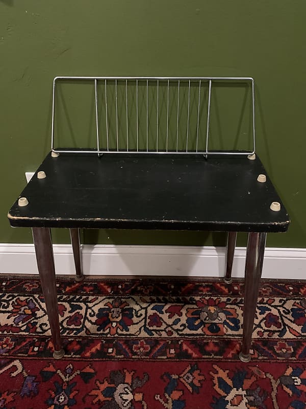 Wurlitzer 200 vintage original bench and music stand | Reverb