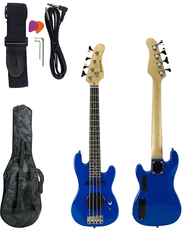 Zenison 36" Youth Electric BASS GUITAR Kids/Beginner Starter | Reverb