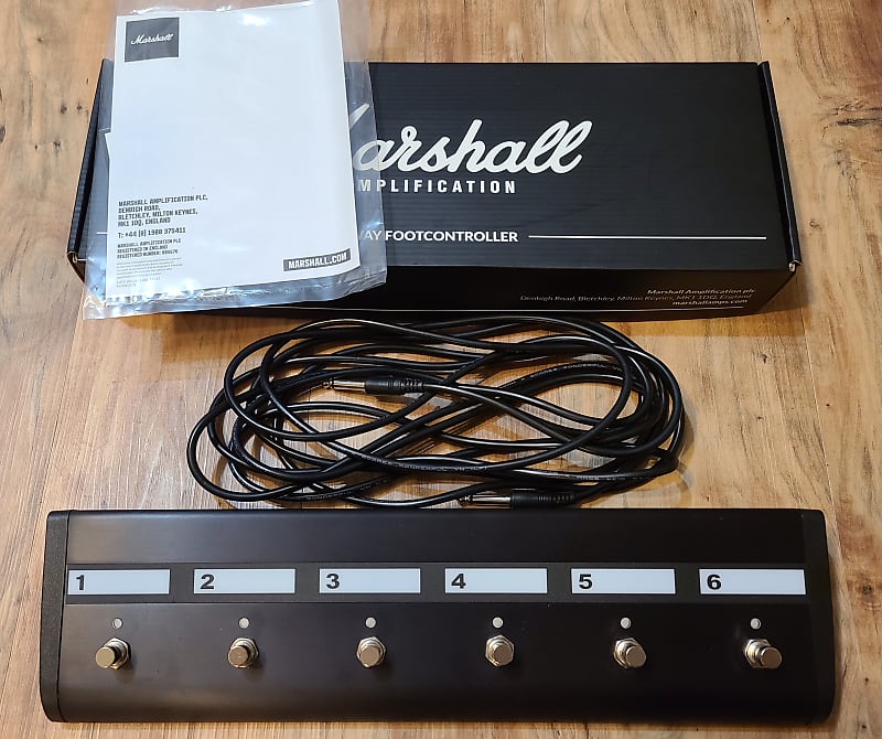 Marshall Footswitch for JVM4 and DLS40CR/DSL100HR (6-Way) | Reverb