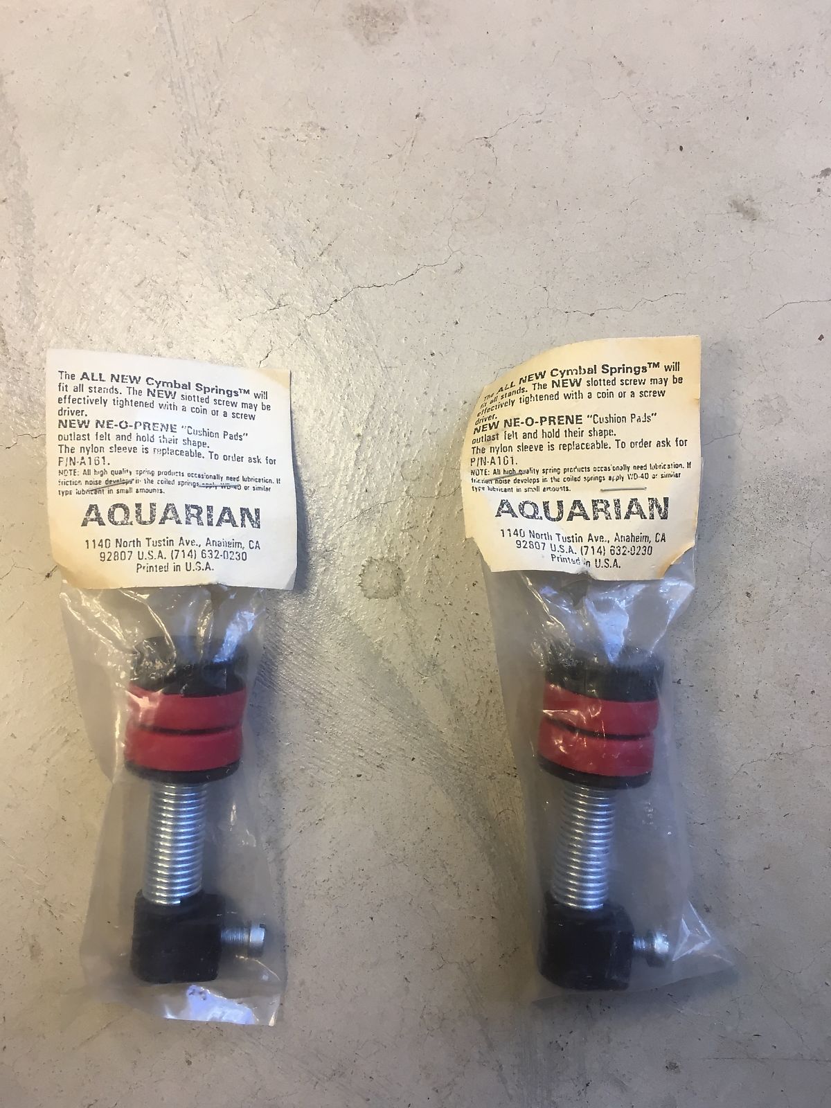 Aquarian CSM1-U Medium Cymbal Spring | Reverb