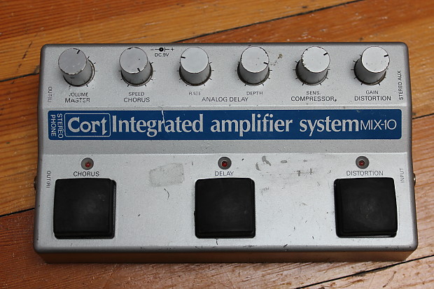 Cort Mix-10 Integrated Amplifier System Multi-FX 1980s | Reverb
