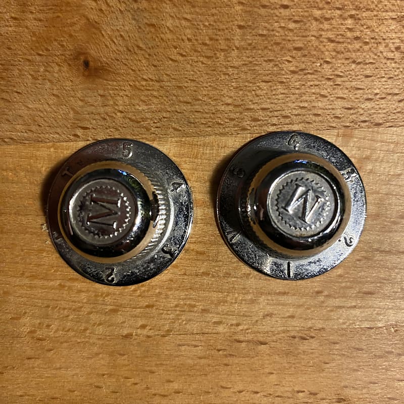 Pair (2) Vintage Mosrite Knobs | Reverb