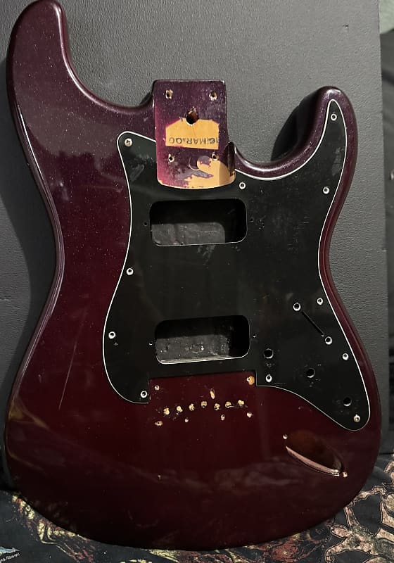 SQUIER by Fender STANDARD STRAT-7 SEVEN STRING Guitar body | Reverb