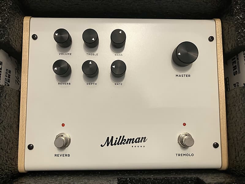 Milkman The Amp 50-Watt Guitar Head Pedal - White | Reverb