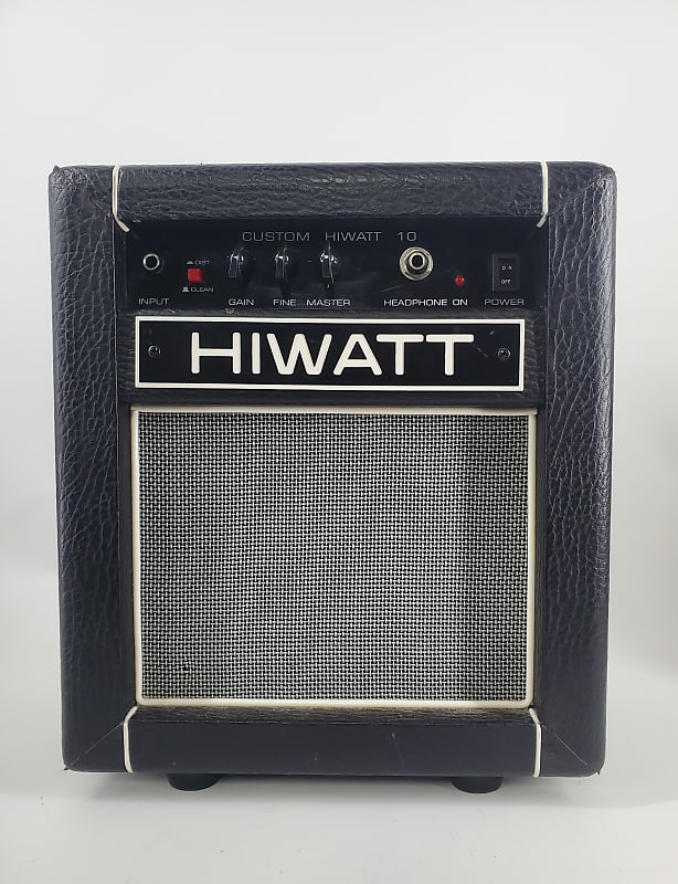 Hiwatt Custom 10 1980s-1990 - Black | Reverb