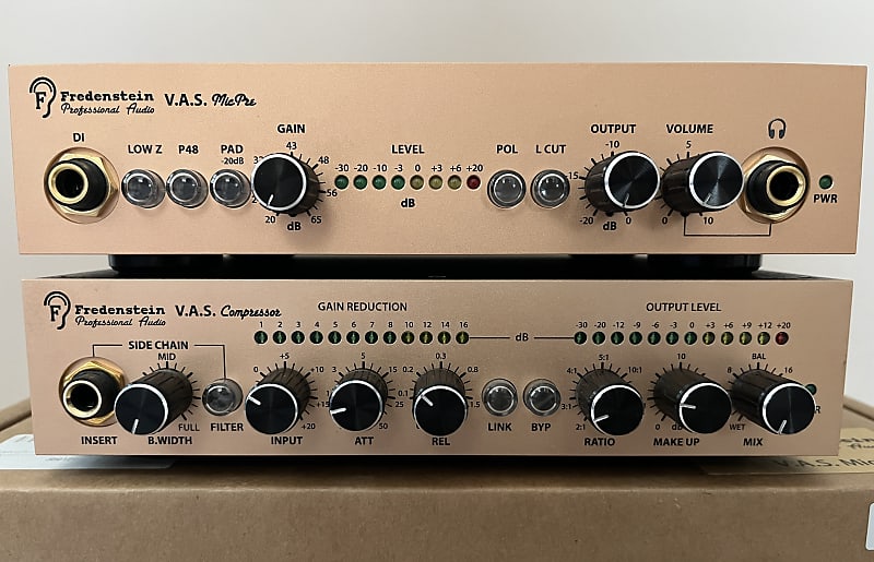 Fredenstein V.A.S. Mic Pre & Compressor BUNDLE | Reverb